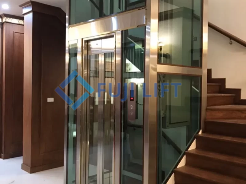 Giá thang máy kính tại TPHCM - Giá thang máy kính Fuji tại tphcm